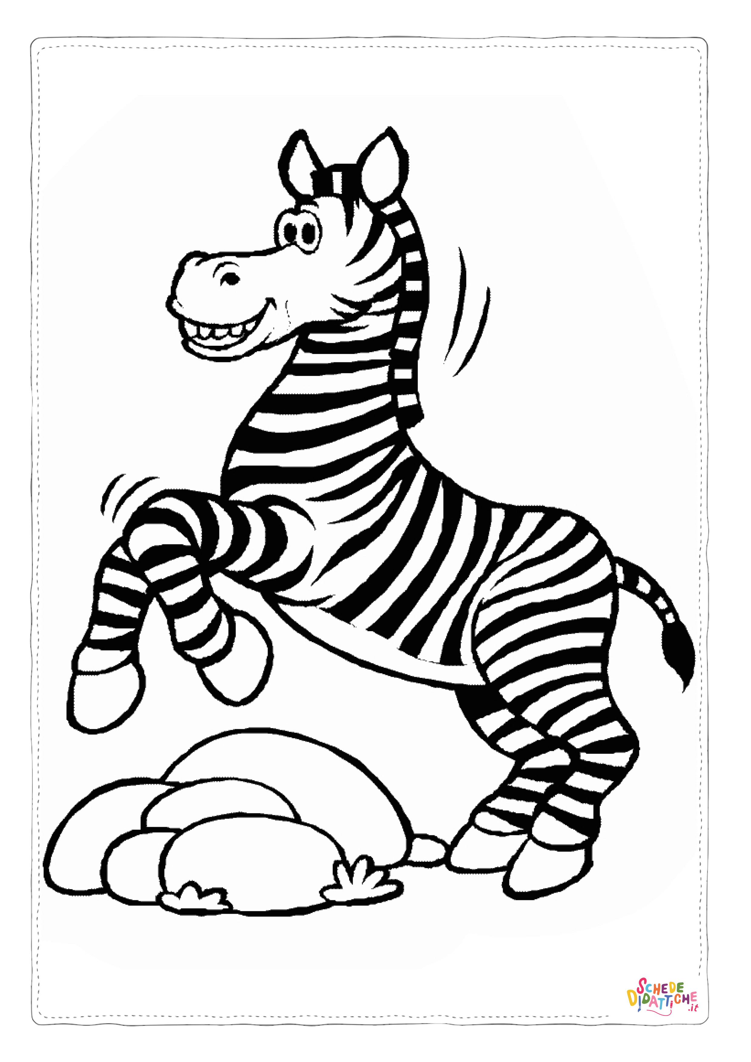 Disegno di zebra