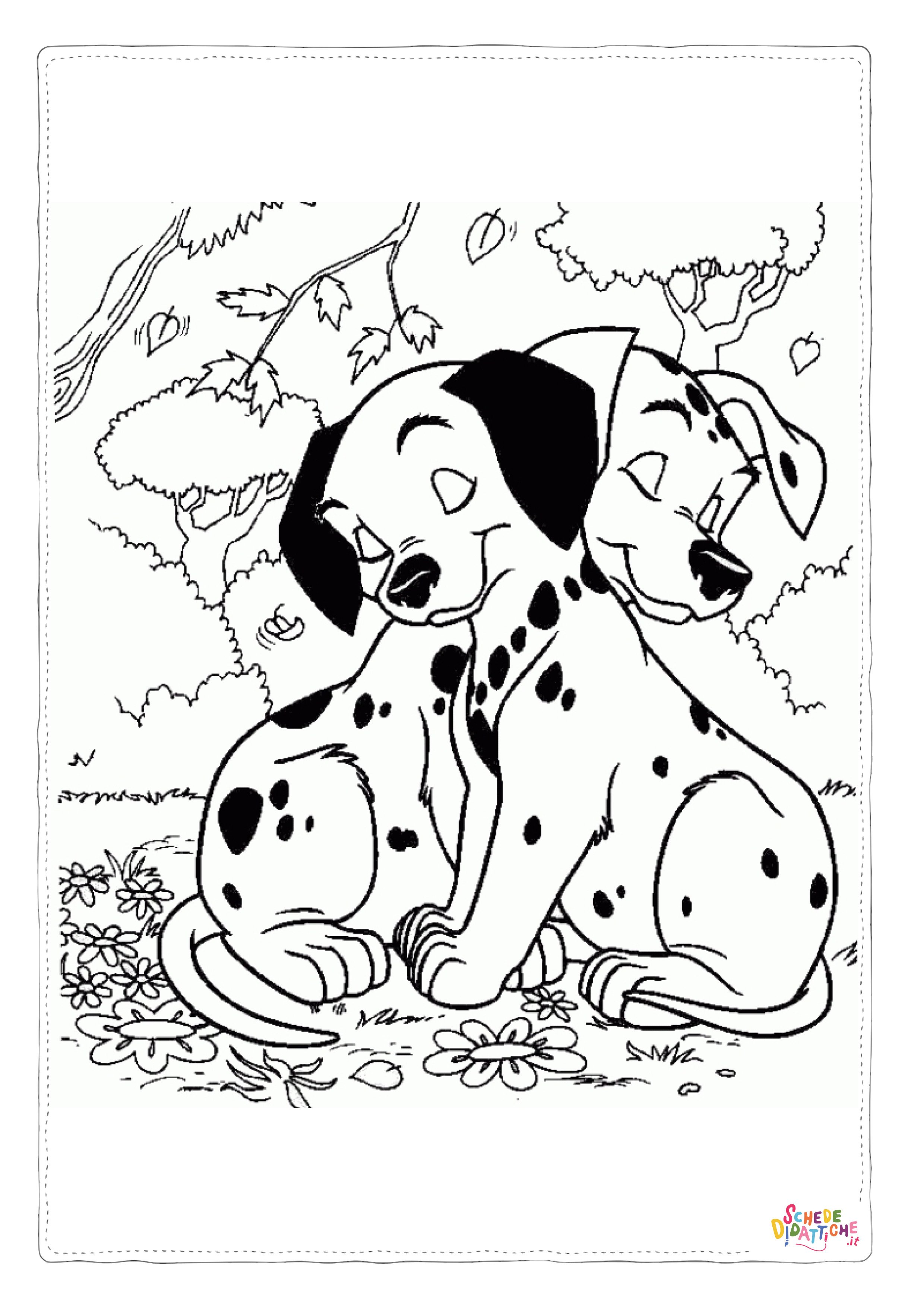 Disegno di La carica dei 101