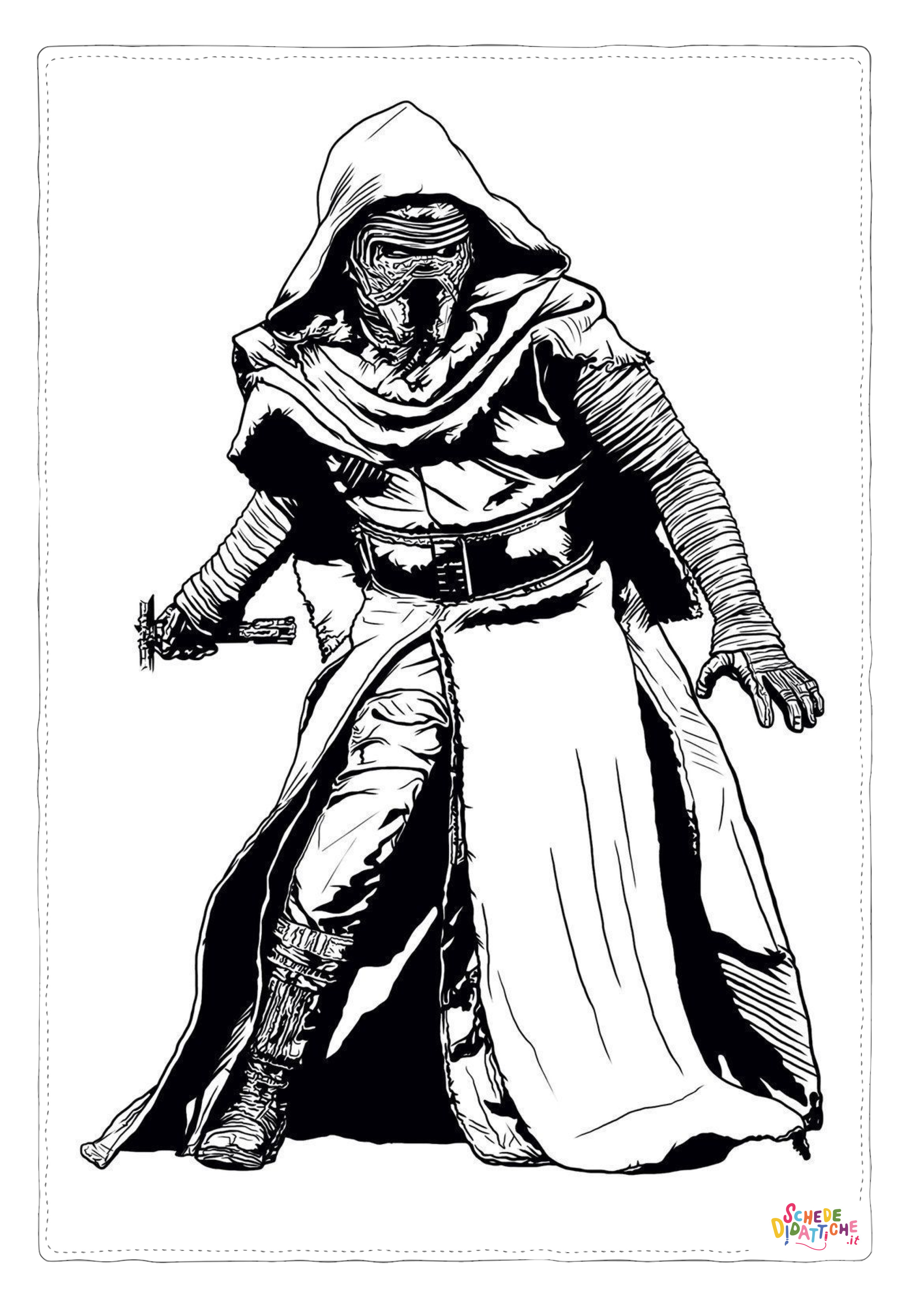 Luke Skywalker Disegni Da Colorare