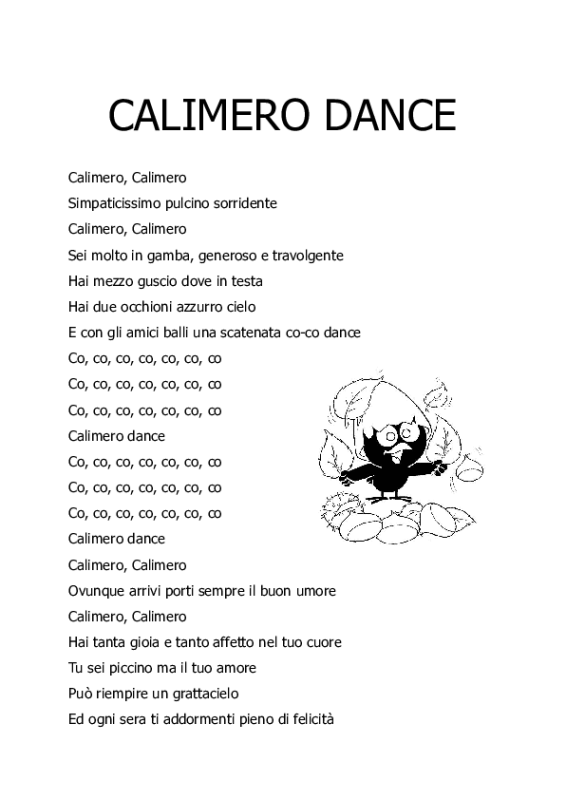 Calimero Dance