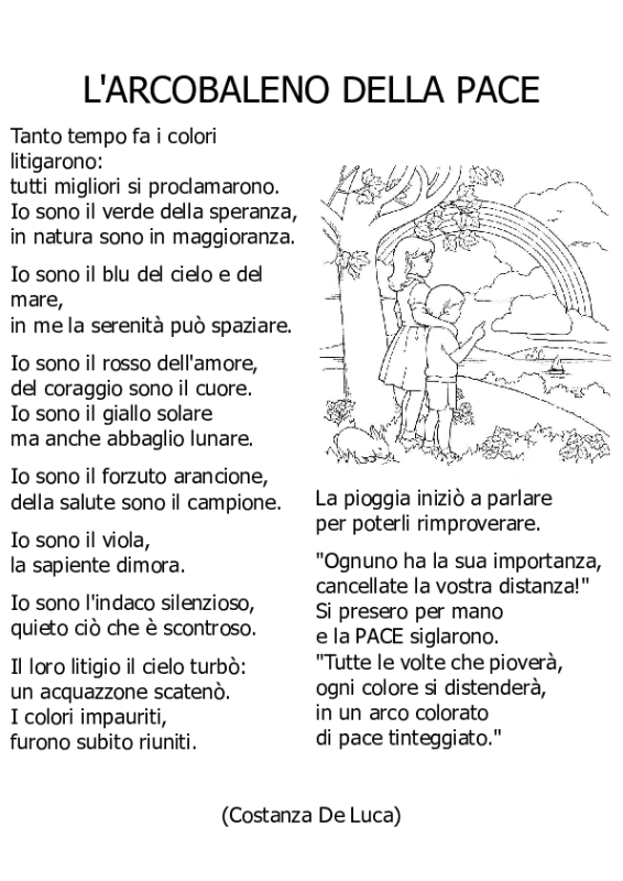L'arcobaleno della pace