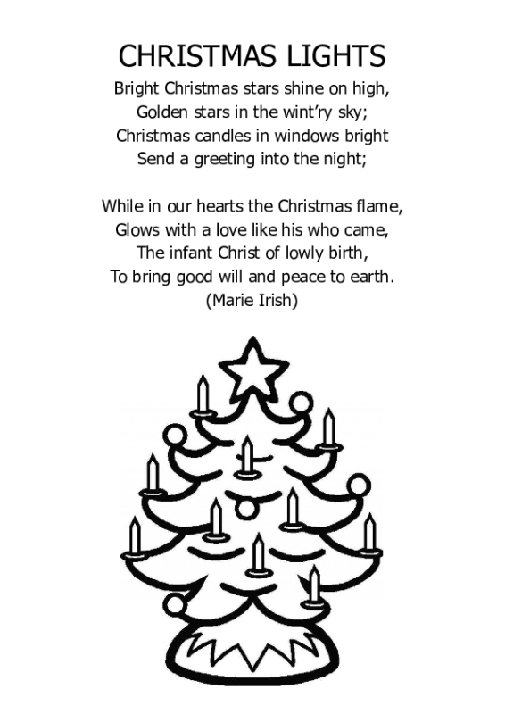 Christmas Lights - Schede Didattiche