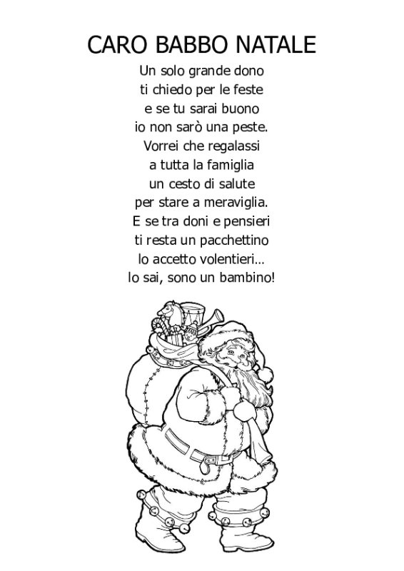 Caro babbo natale
